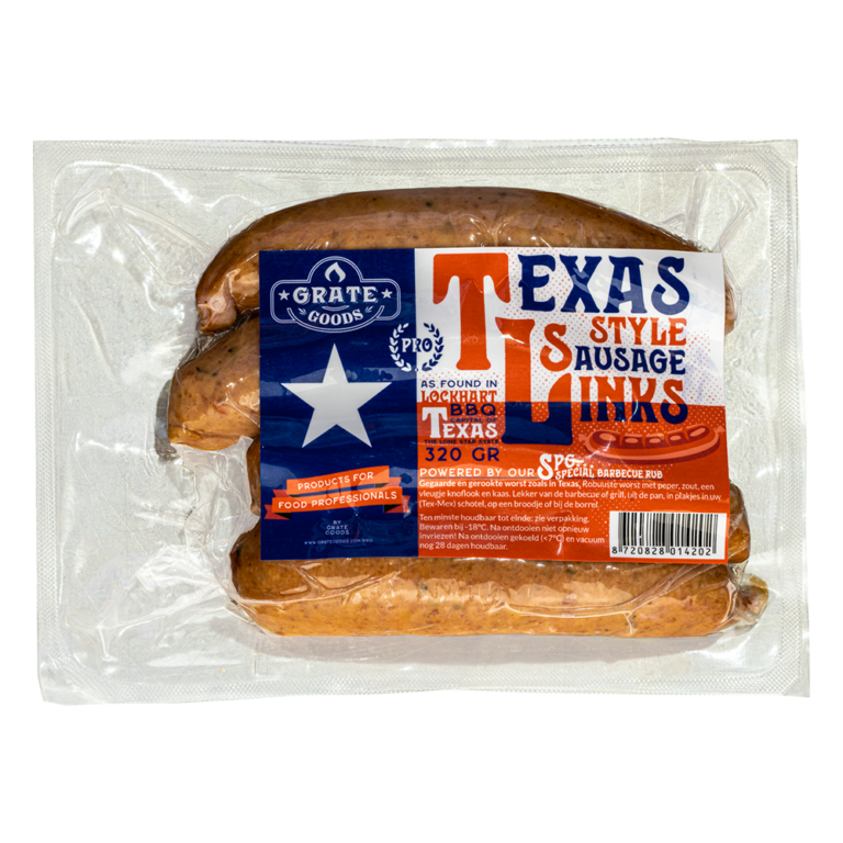 Texas Style Sausage Links - Grate Goods